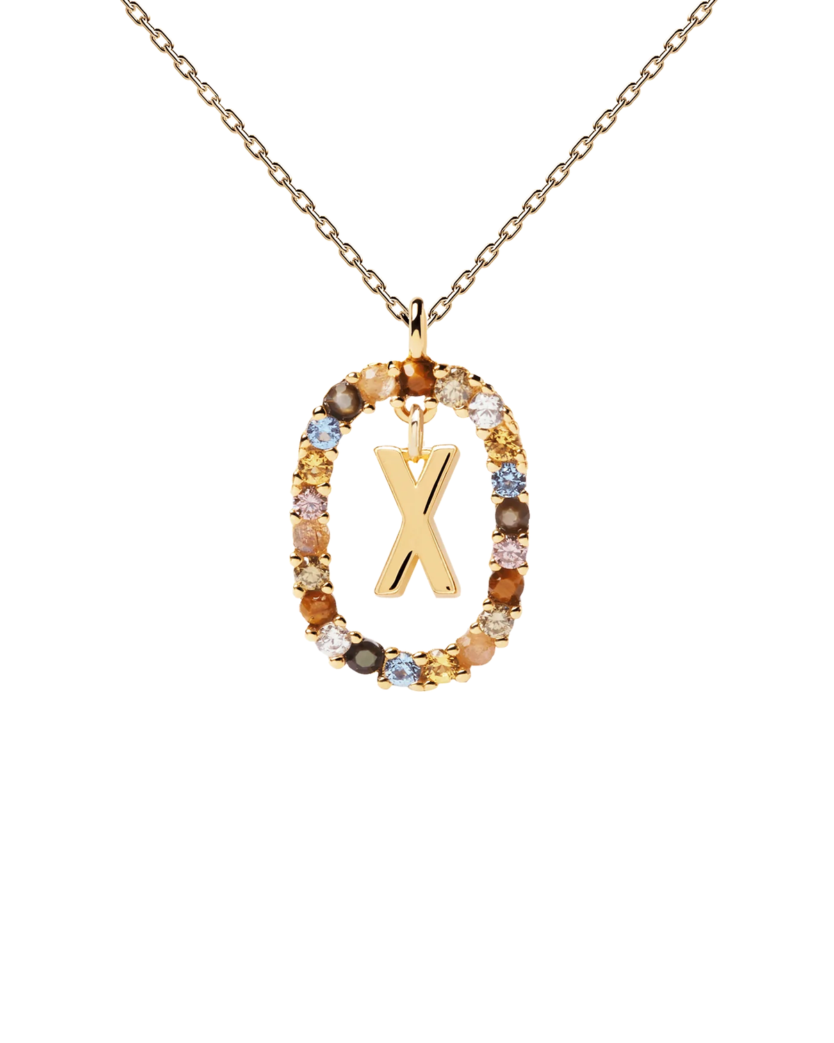 Letter X Necklace (Balance) — Bayrite