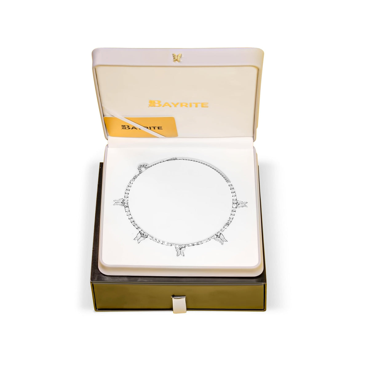 White Sapphire Choker+Luxurious Box — Bayrite
